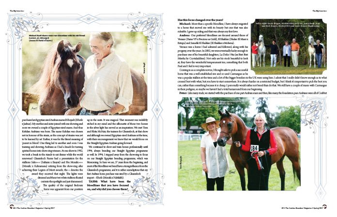The Arabian Breeders' Magazine: The Breeders Interview - Tucana ...